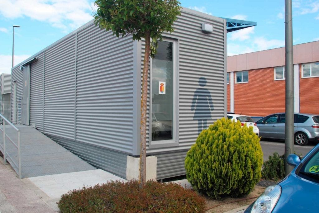 Vestuarios prefabricados y modulares | ABC Modular